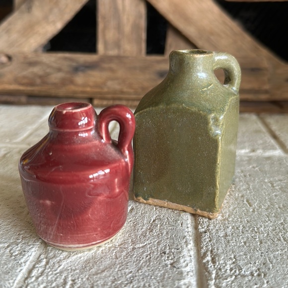 Vintage | Accents | Vintage Pottery Mini Jugs 15427 | Poshmark